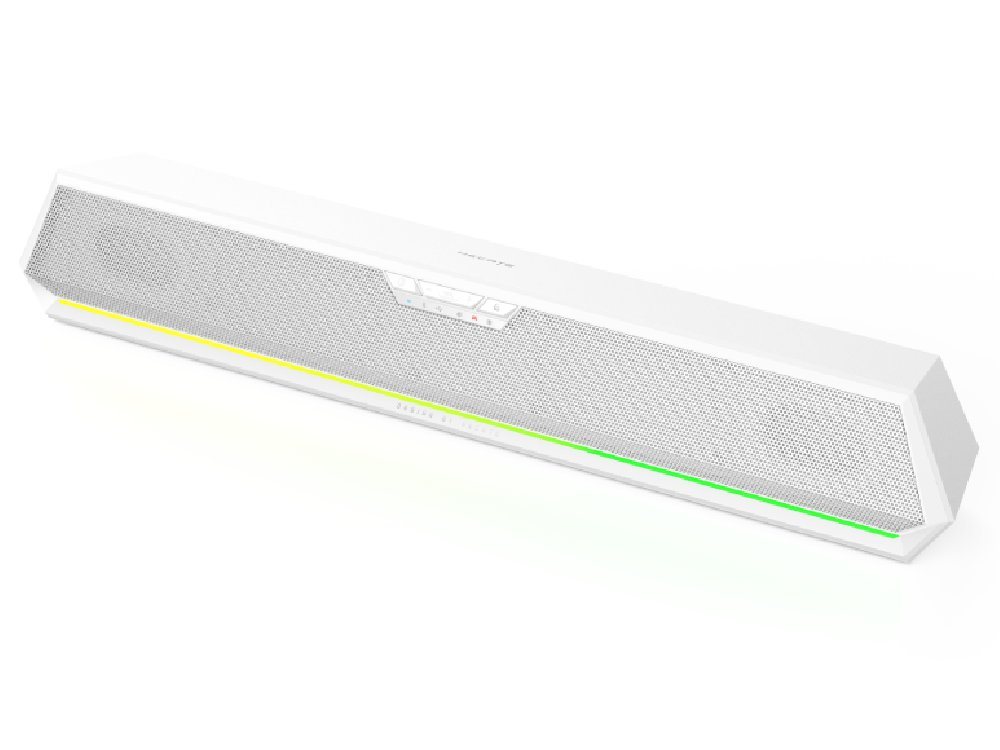 Edifier G1500 BAR 7.1 Surround RGB Gaming Speaker – White [G1500 BAR WHITE]