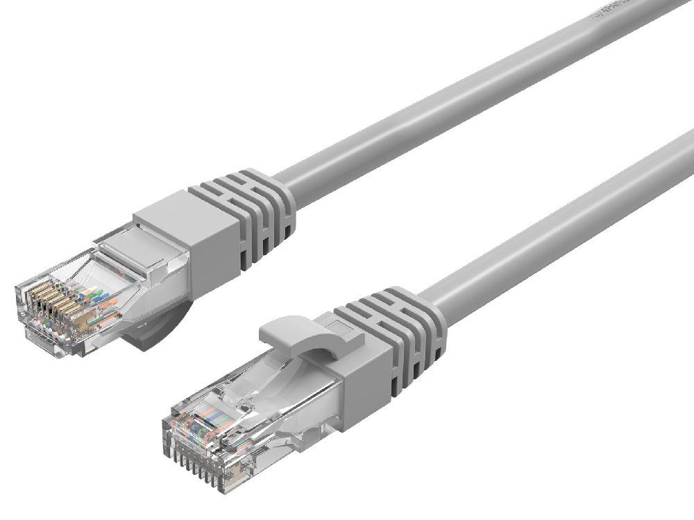Cruxtec 20m Cat 6 Ethernet Cable - Grey [RC6-200-GY]
