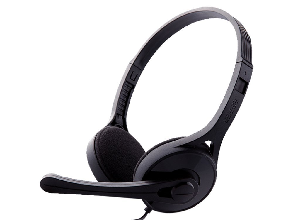 Edifier K550 Communicator Headphone with 3.5mm Jack – Black [K550 ...