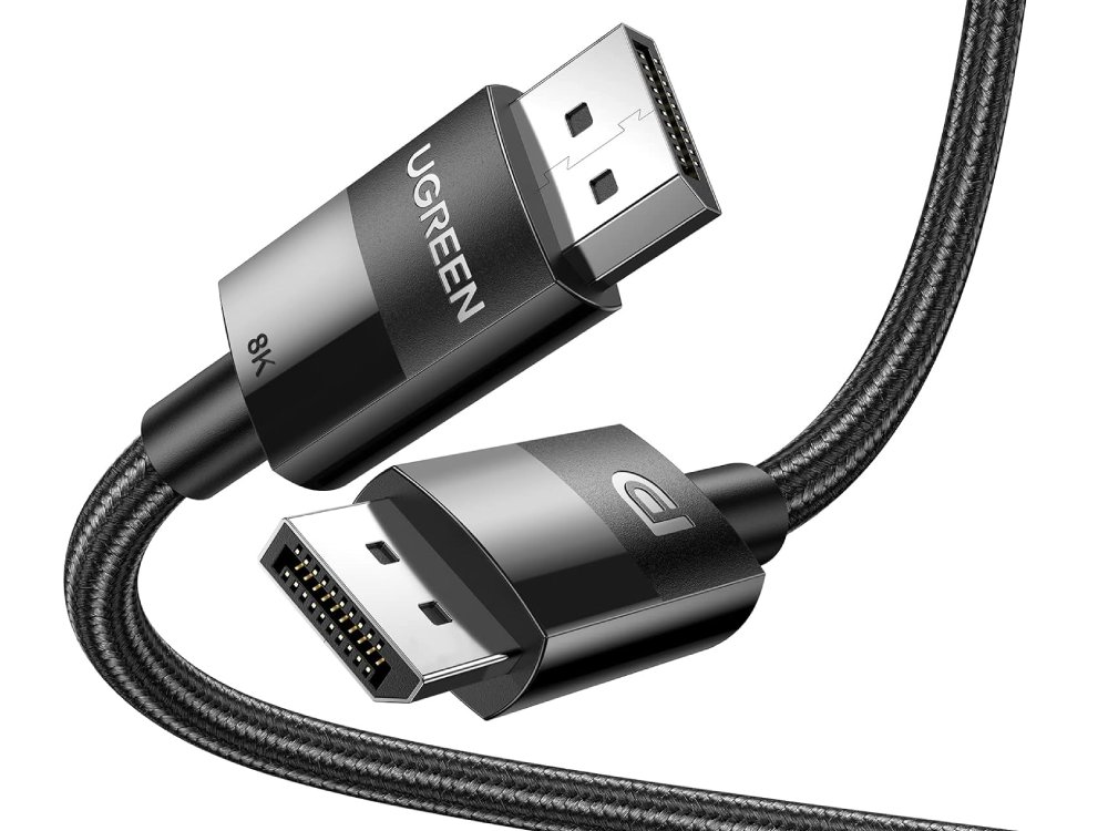 Ugreen DP114 3m DisplayPort 1.4 8K Male to Male Round Braided Cable [80393]