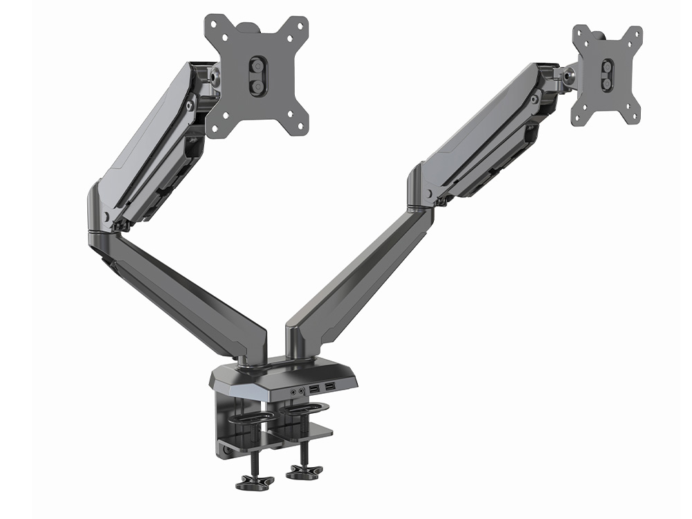 VisionMounts Height Adjustable Dual Monitor Stand [VM-GM224U]