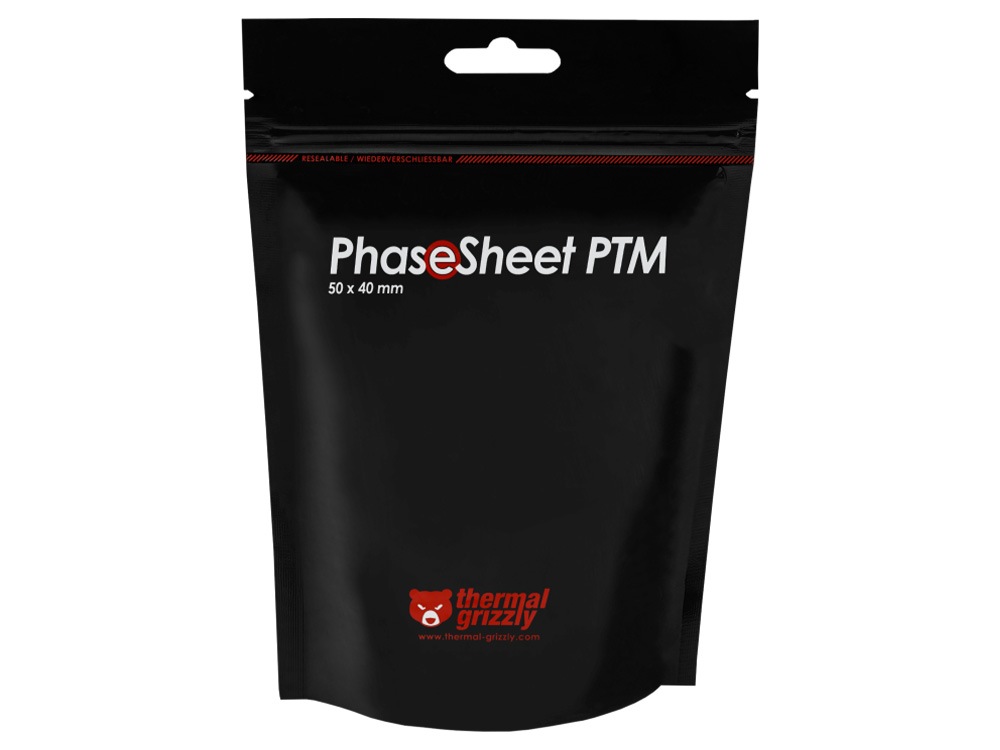 Thermal Grizzly PhaseSheet PTM Thermal Pad (50 x 40 x 0.2mm) [TG-PS-50-40]