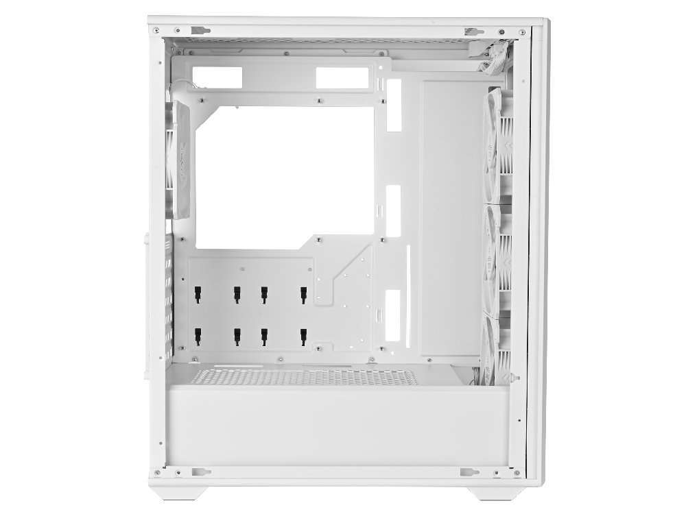 SilverStone FARA 515X Tempered Glass ATX Mid-Tower Case - White [SST ...