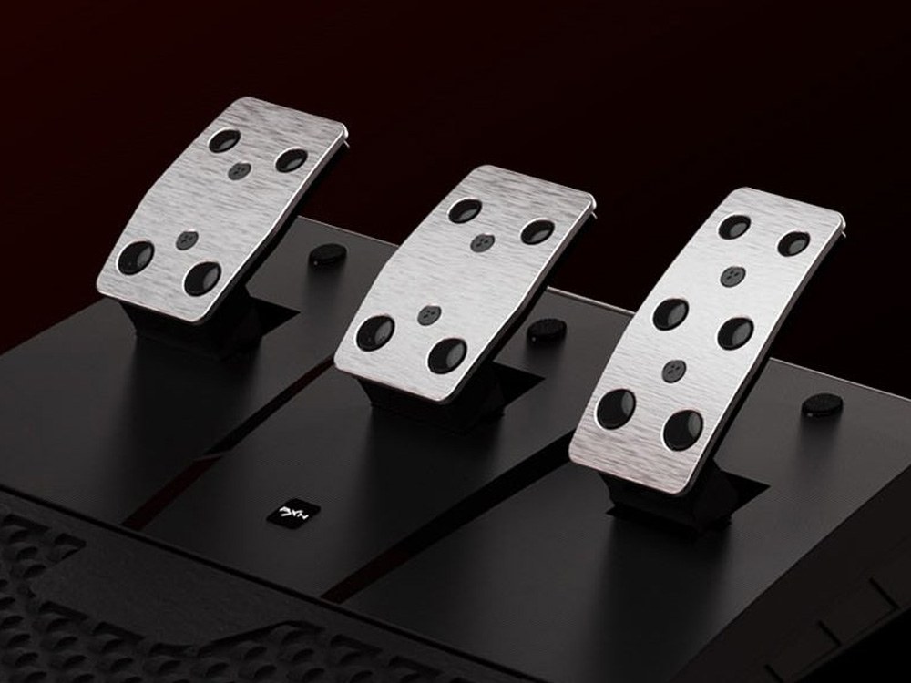 PXN V9 GEN2 USB Racing Wheel - Black [PXN V9 Gen2]