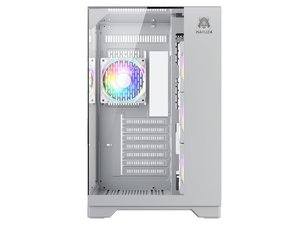 Karuza 412 Mid-Tower ATX Gaming Case - White [STC-WJ412-WHT]