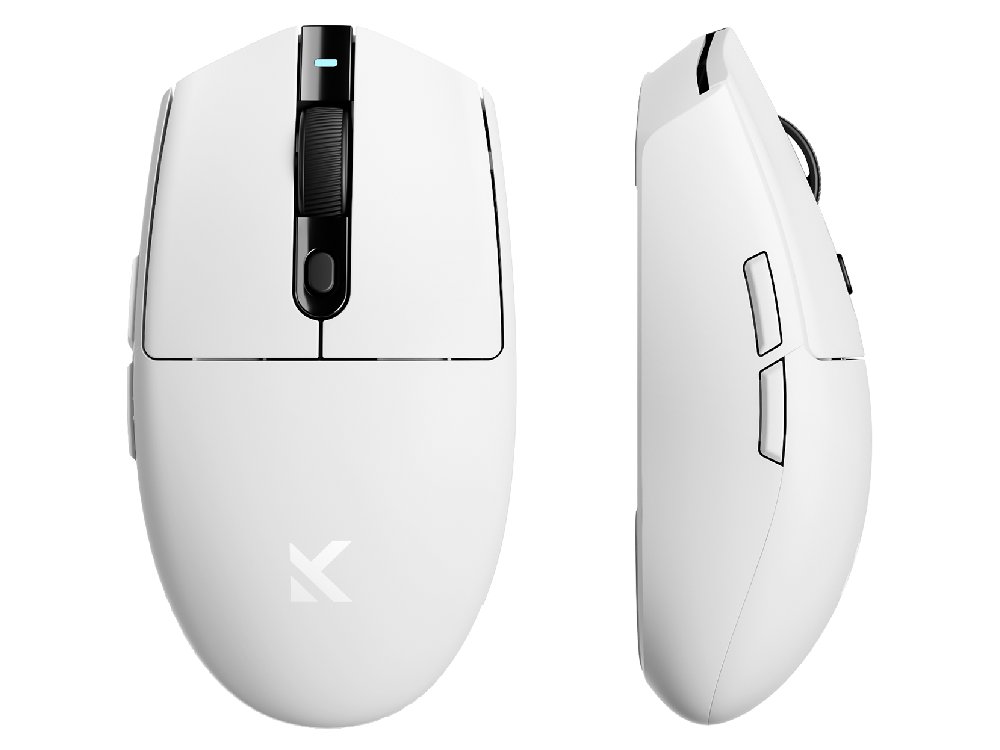 MCHOSE G3 Ultra Dual 8K High-Performance Wireless Gaming Mouse - White [MSMCG36WH]