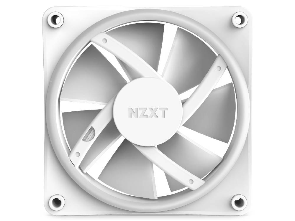 NZXT F120 RGB Duo Fan 120mm PWM Single Pack - White [RF-D12SF-W1]