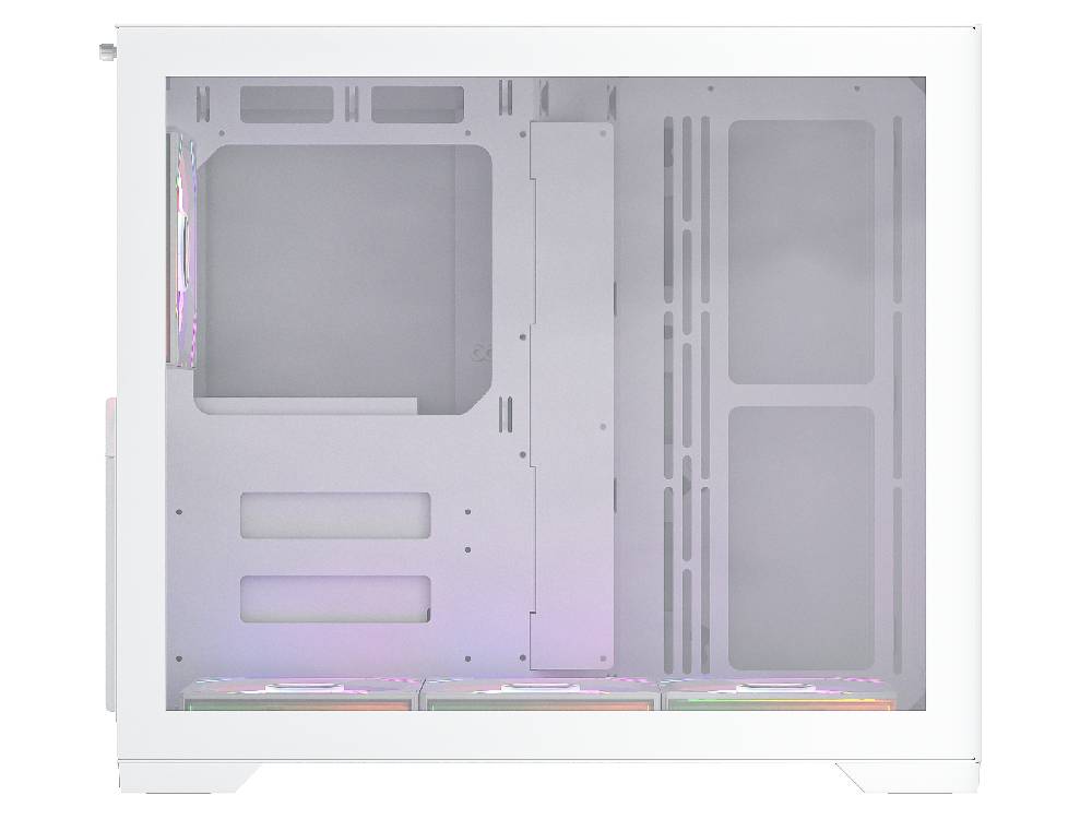 Karuza QXP ARGB Tempered Glass ATX Mid-Tower Gaming Case with LCD ...