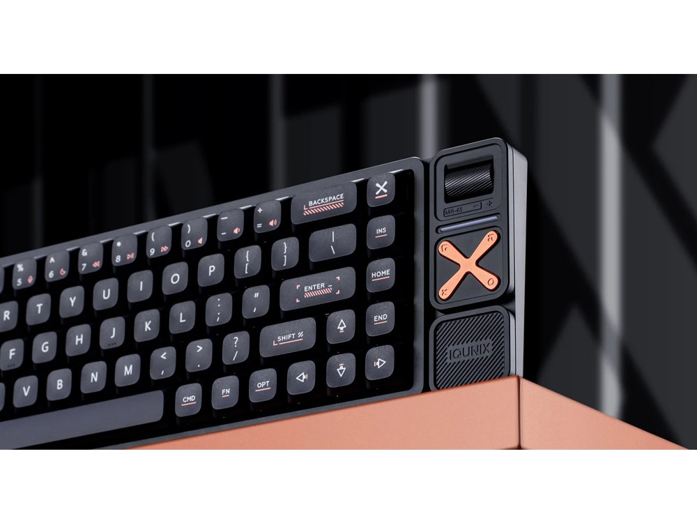 IQUNIX Magi65 Pro Aluminum Wireless Low Profile Gold Red Switch ...