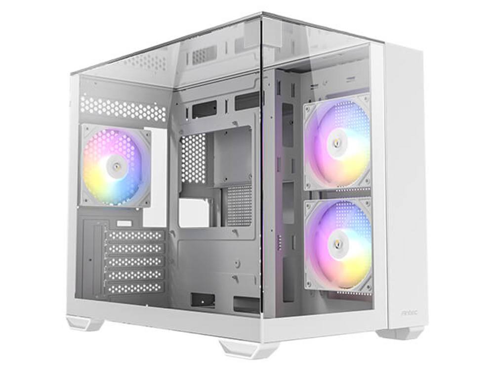 Antec CX600M Trio ARGB Micro-ATX Mini-Tower Case - White [CX600M TRIO ...