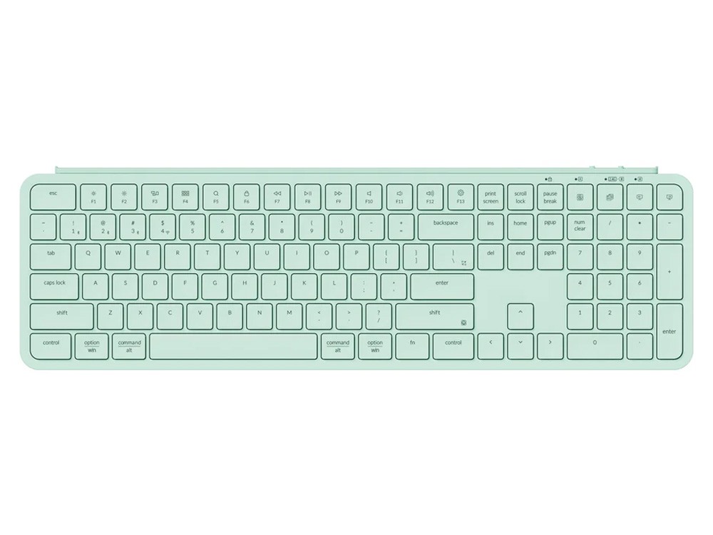 Keychron B6 Pro Ultra-Slim Wireless Keyboard - Mint Green [KBKCB6PK7]