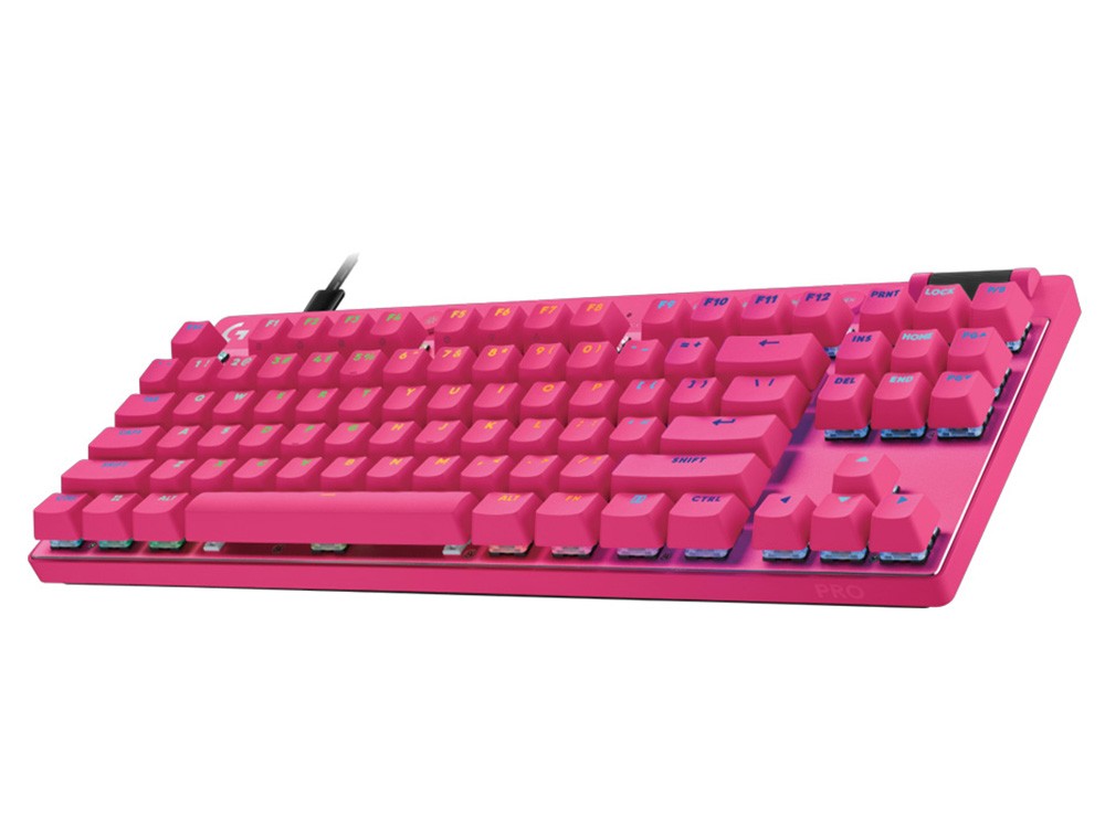 Logitech G Pro X TKL Rapid Wired Magnetic Analog Switch Gaming Keyboard ...