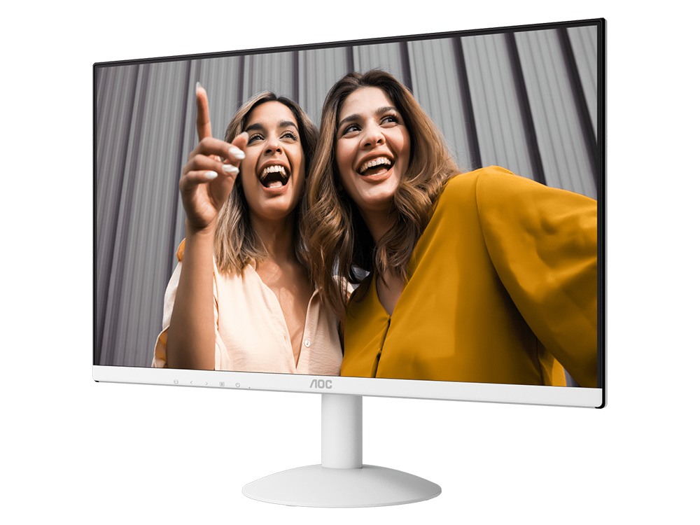 AOC 24B30H2/BW 24" FHD IPS 120Hz AdaptiveSync Monitor - White [24B30H2/BW]