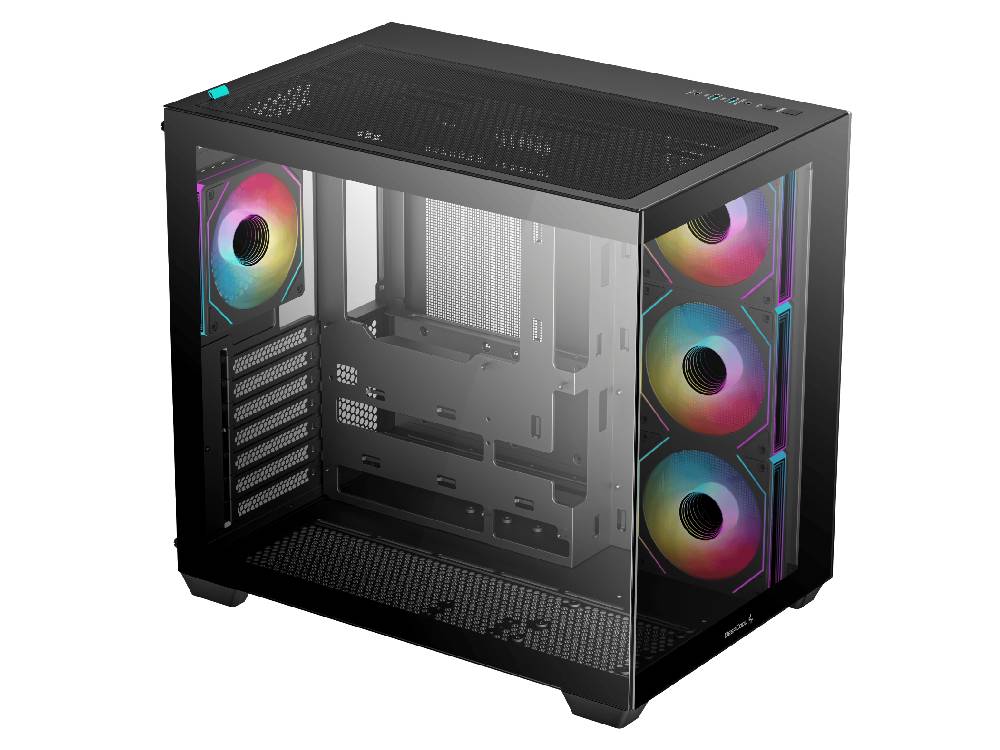 Deepcool CG530 4F Tempered Glass Mid-Tower Case - Black [R-CG530-BKADA4 ...
