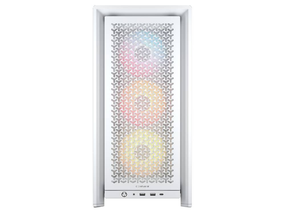 Corsair Frame 4000D RS ARGB Modular Mid-Tower Case - White [CC-9011297-WW]