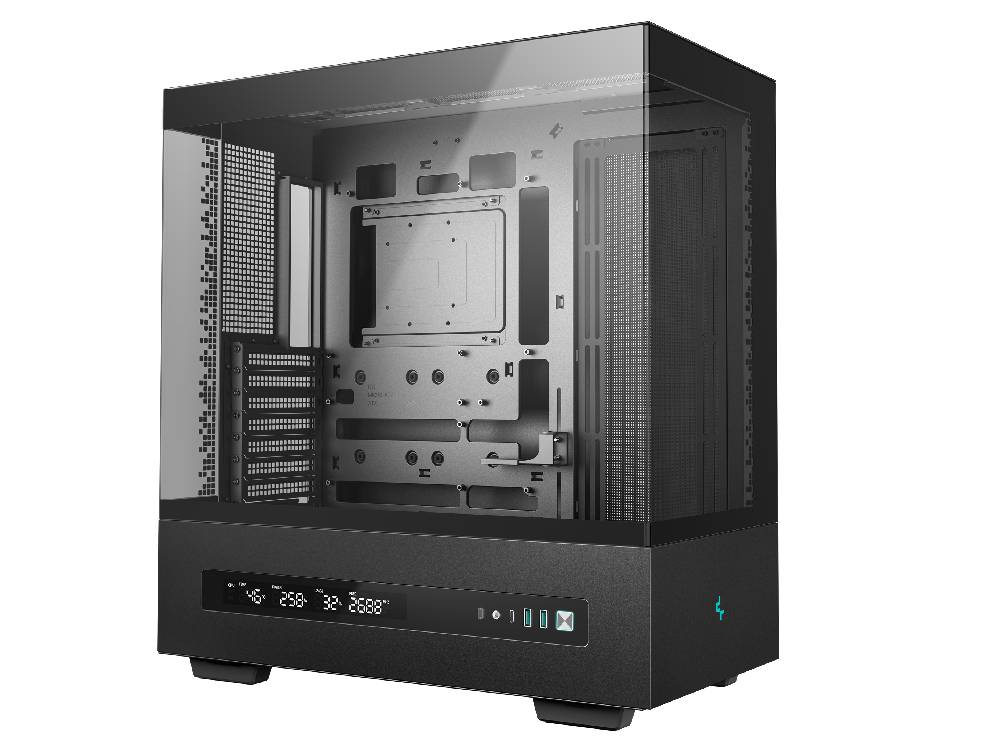 DeepCool CH690 DIGITAL Tempered Glass Mid-Tower Case - Black [R-CH690 ...