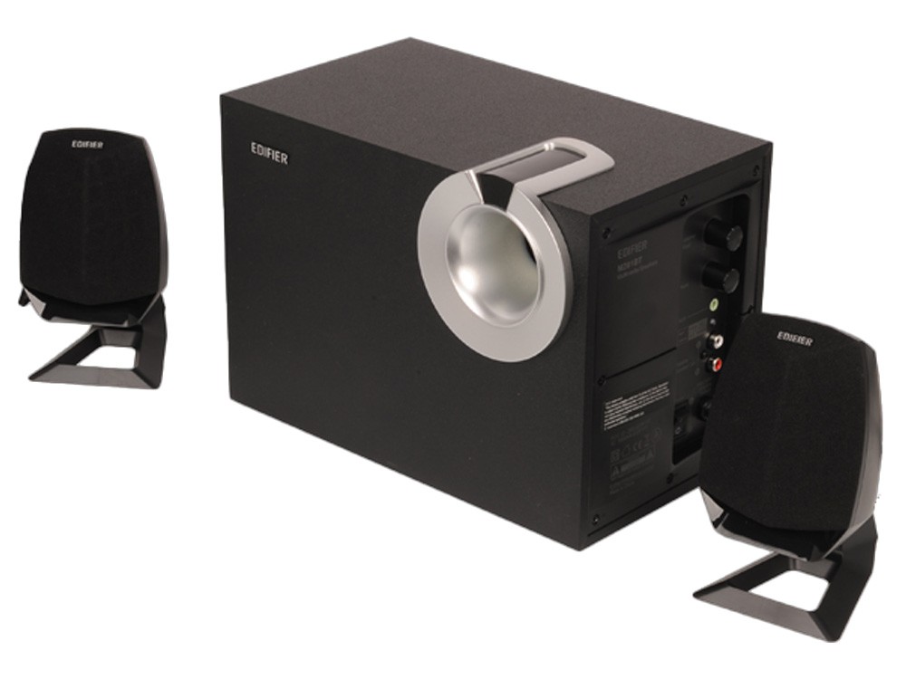 Edifier M201BT Bluetooth 18W Multimedia Computer Speaker System - Black ...