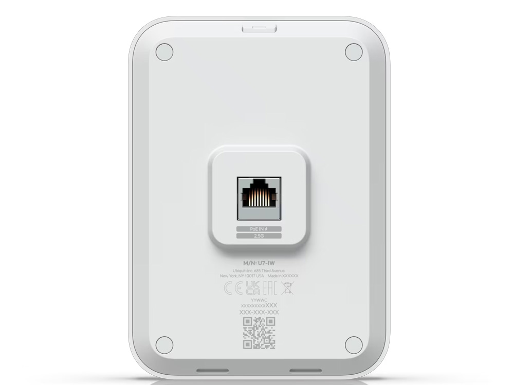 Ubiquiti U7 In-Wall Wall-mounted WiFi? 7 Access Point [U7-IW]