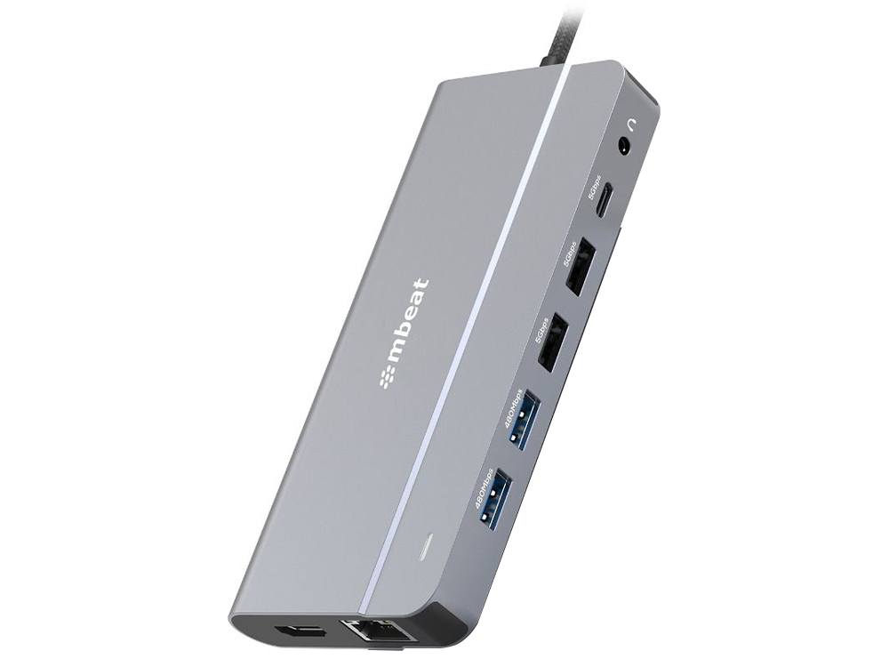 MBeat Elite X14 Triple 4K Display Multi-Port USB-C Hub [MB-UCD-X14]