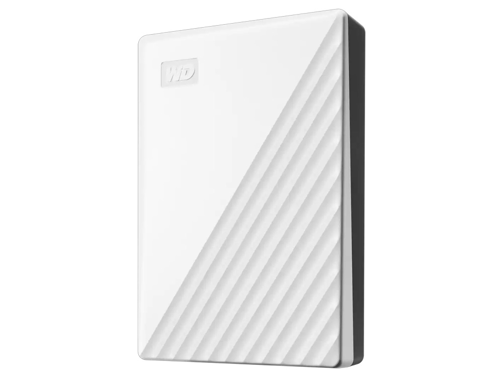 WD My Passport 6TB Portable Hard Drive - White [WDBR9S0060BWT-WESN]