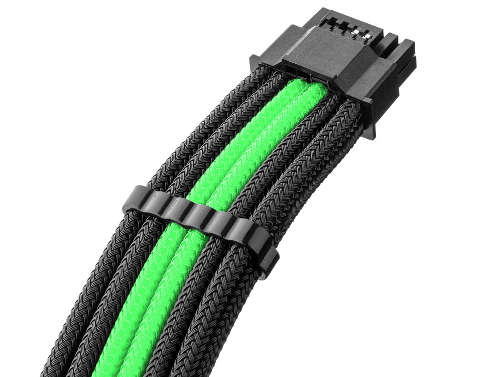 CableMod Pro ModMesh Sleeved 12VHPWR 45cm 90° 16-pin to Triple 8-pin ...