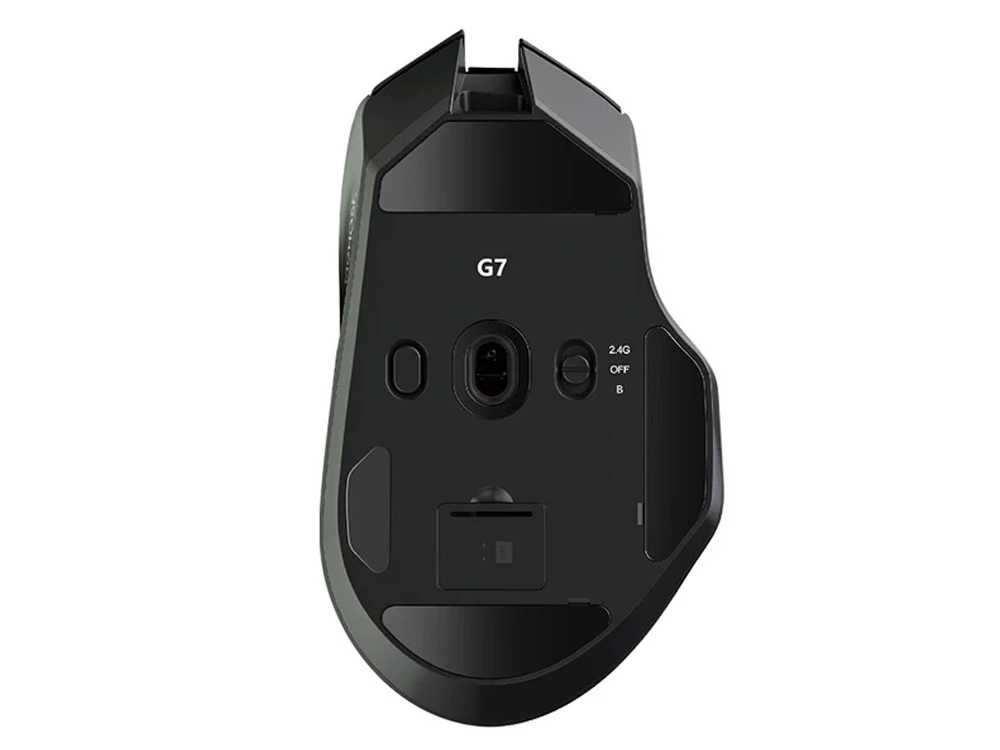 MCHOSE G7 Lightweight Wireless Ergonomic Mouse - Black [MSMCG72]
