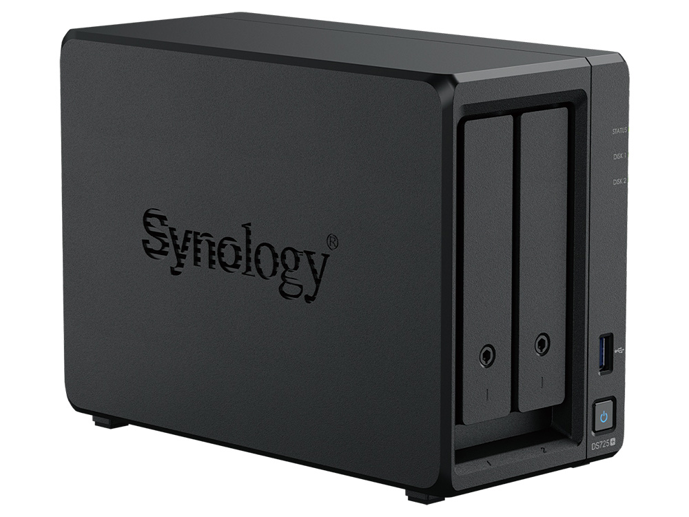 Synology DiskStation DS725+ Ryzen R1600 Dual Core 4GB RAM 2-Bay NAS ...
