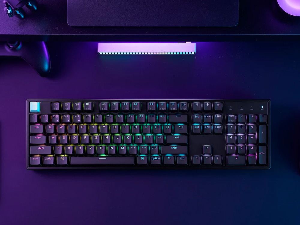 Keychron K10 HE Wireless RGB Gateron Double-Rail Nebula Switch ...