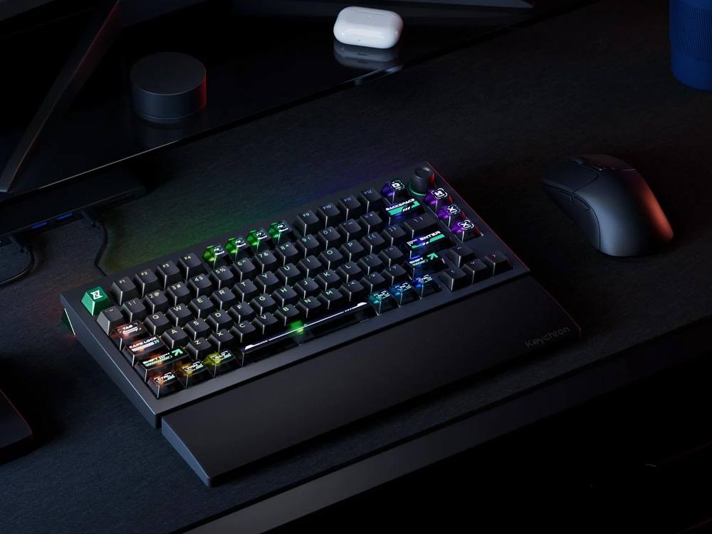 Keychron Lemokey L5 HE USB-C Lemokey Ultra-Fast Lime Magnetic Switch ...