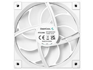 DeepCool FT12 WH High-Performance 120mm Fan - White [R-FT12-WHWPN1-G]