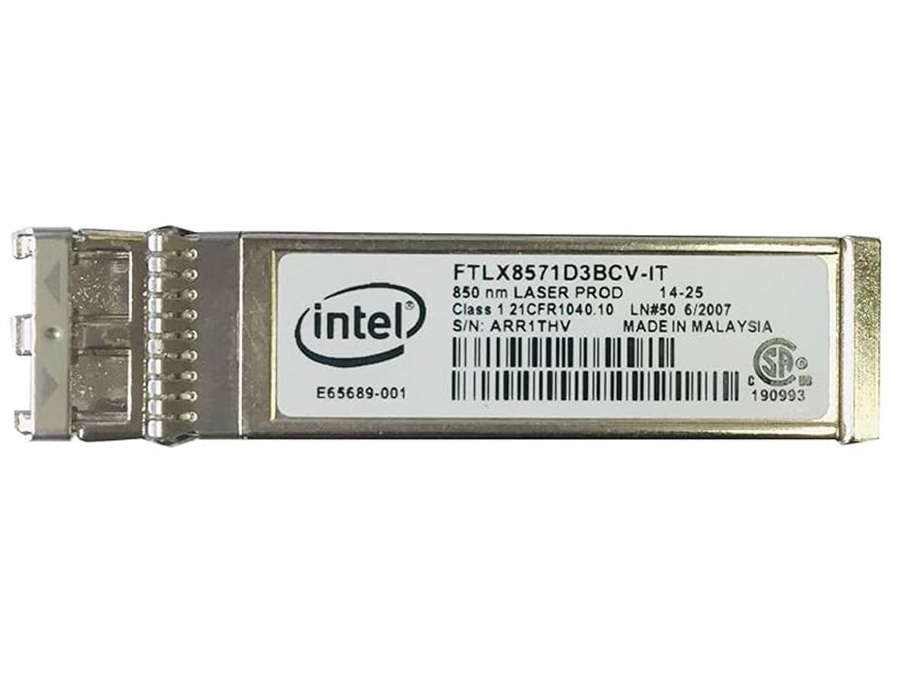 Intel E10GSFPSR E10G SFP+ LC Multi-Mode Adapter [E10GSFPSR]