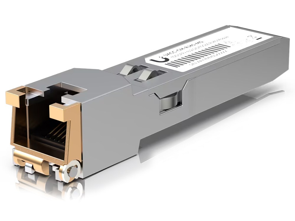 Ubiquiti SFP+ to RJ45 Transceiver Module [UACC-CM-RJ45-MG]