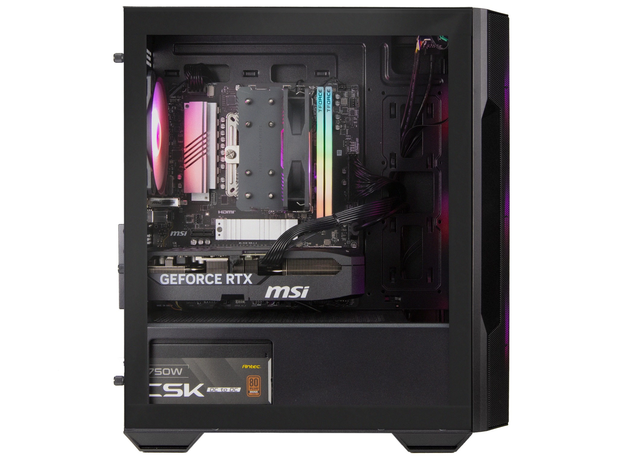 Centre Com Shadow II Ryzen 5 9600X RTX 5070 Gaming PC with Windows 11 License [KZAMS_SII9600X ...