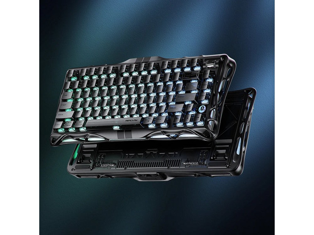 GravaStar Mercury V75 Wired 8kHz RGB Magnetic HE Switch Gaming Keyboard ...