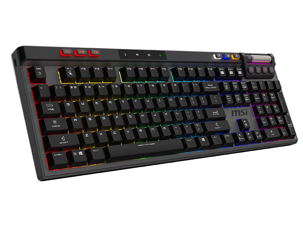 MSI Strike Pro Wireless RGB Silent Switch Gaming Keyboard [STRIKE PRO ...