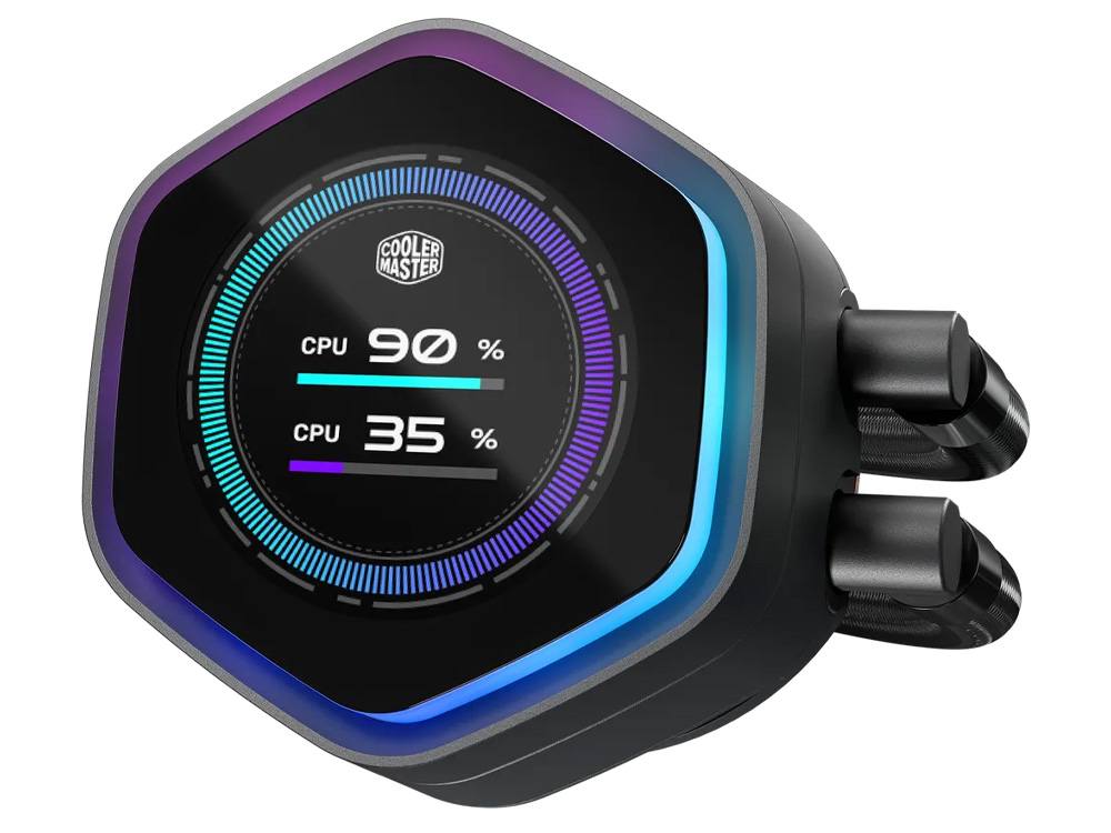 Cooler Master MasterLiquid Atmos II LCD 360mm ARGB All-In-One CPU ...