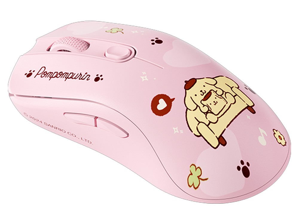 Akko AG ONE 8K Pompompurin Tri-mode Gaming Mouse - Pink [6925758629577]
