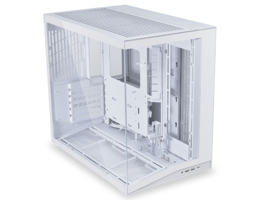 Lian Li O11 DYNAMIC MINI V2 ATX Mid-Tower Case - White [PC-O11DMIV2FW]