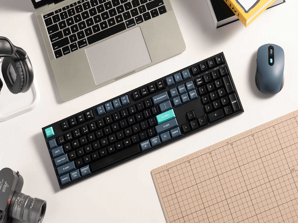 Keychron B36 Wireless Scissor Switch Silent Keyboard and BM25 Mouse ...