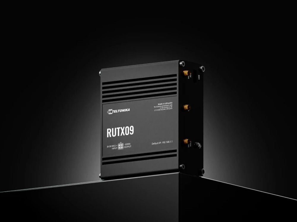 Teltonika RUTX09 Industrial Dual SIM 4G LTE Cellular Router [RUTX09000300]