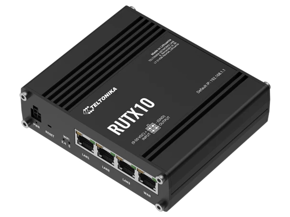 Teltonika RUTX10 Professional Ethernet Router [RUTX10000400]