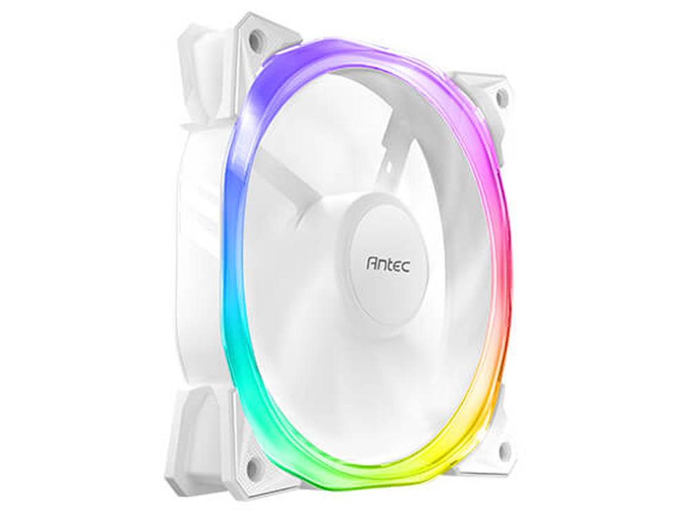 Antec Fusion 120mm ARGB Fans with ARGB Controller - White (5-Pack) [CAA ...