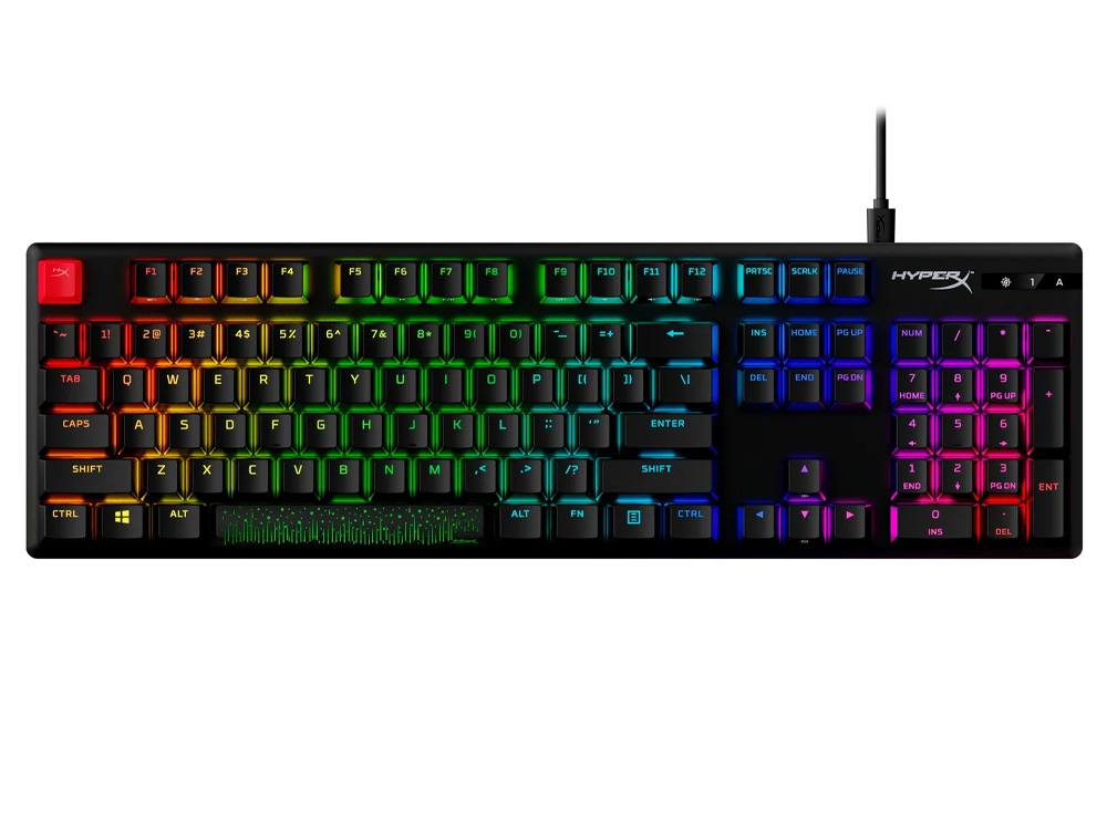 HyperX Alloy Origins PBT Aqua Switch Mechanical Gaming Keyboard [639N5AA]