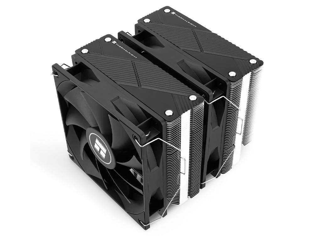 Thermalright Phantom Spirit 120 Dual Tower CPU Cooler - Black [Phantom ...