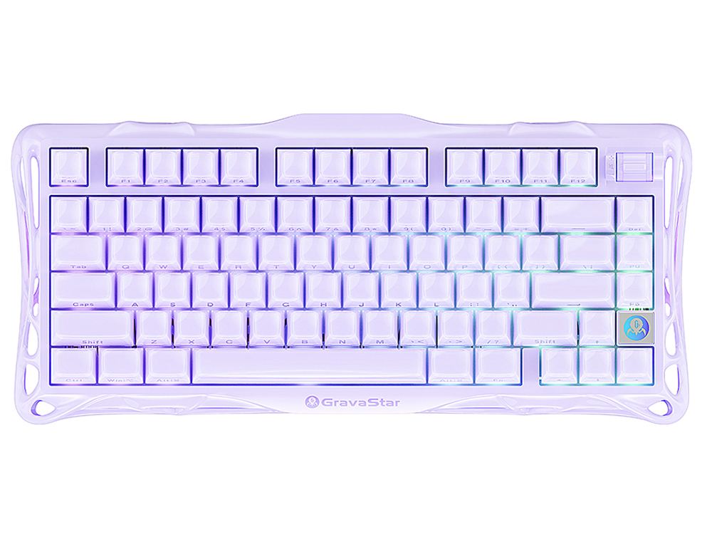 GravaStar Mercury V75 Wired Hall Effect Magnetic Switch Gaming Keyboard ...
