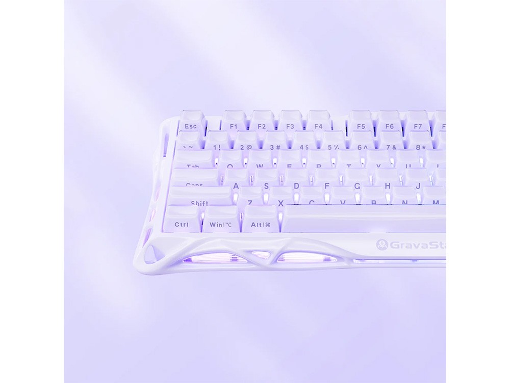 GravaStar Mercury V75 Wired Hall Effect Magnetic Switch Gaming Keyboard ...