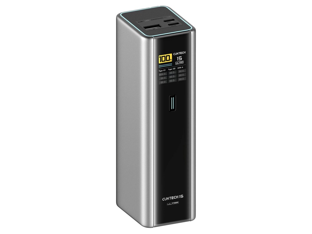 Cuktech PB200U 15 Ultra 20000mAh 165W Power Bank [CUK-PB200UGLGR]