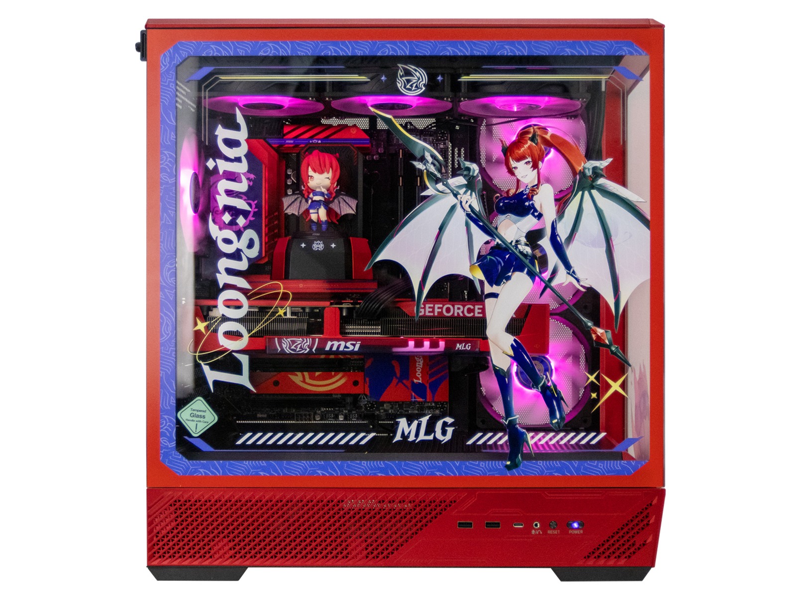 Centre Com MSI MLG Ryzen 7 9800X3D RTX 5070 Ti Gaming PC with Windows ...