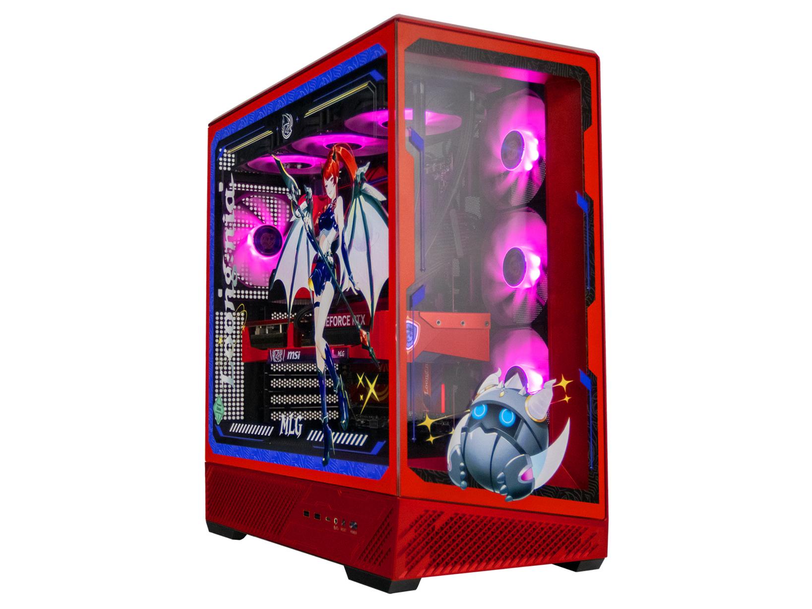 Centre Com MSI MLG Ryzen 7 9800X3D RTX 5070 Ti Gaming PC with Windows ...