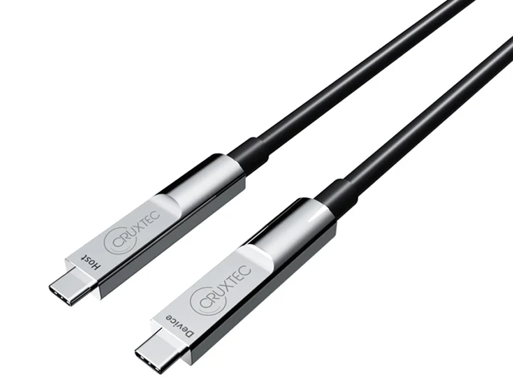 Cruxtec 10m USB-C 3.2 Gen 2 Full-Feature 8K60Hz Active Optical Cable ...